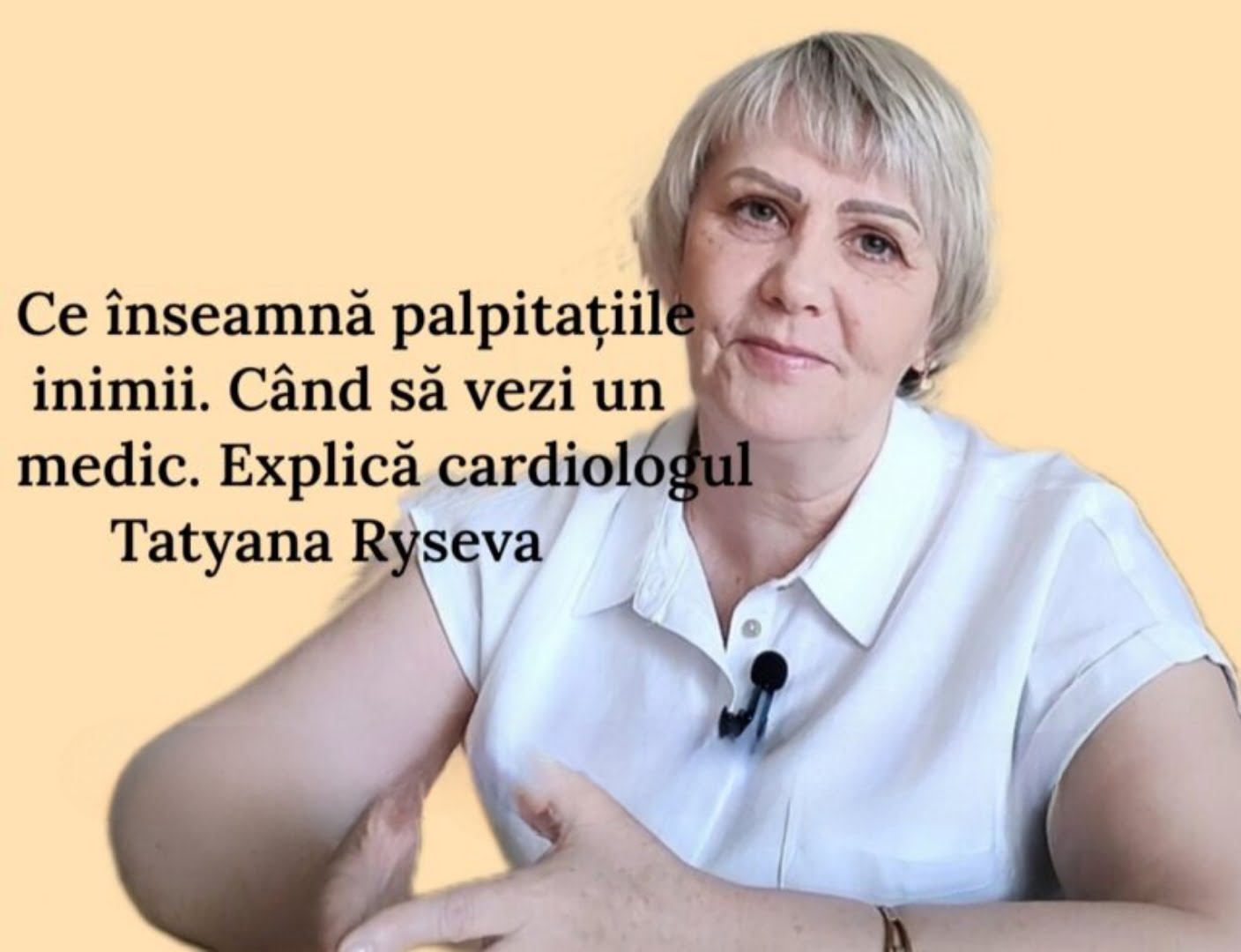 Ce înseamnă palpitațiile inimii. Când să vezi un medic. Explică ...
